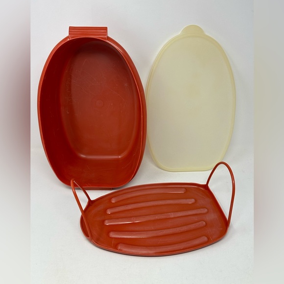 Tupperware | Kitchen | Vintage Tupperware Flavor Saver 3 Pc Set Roast ...